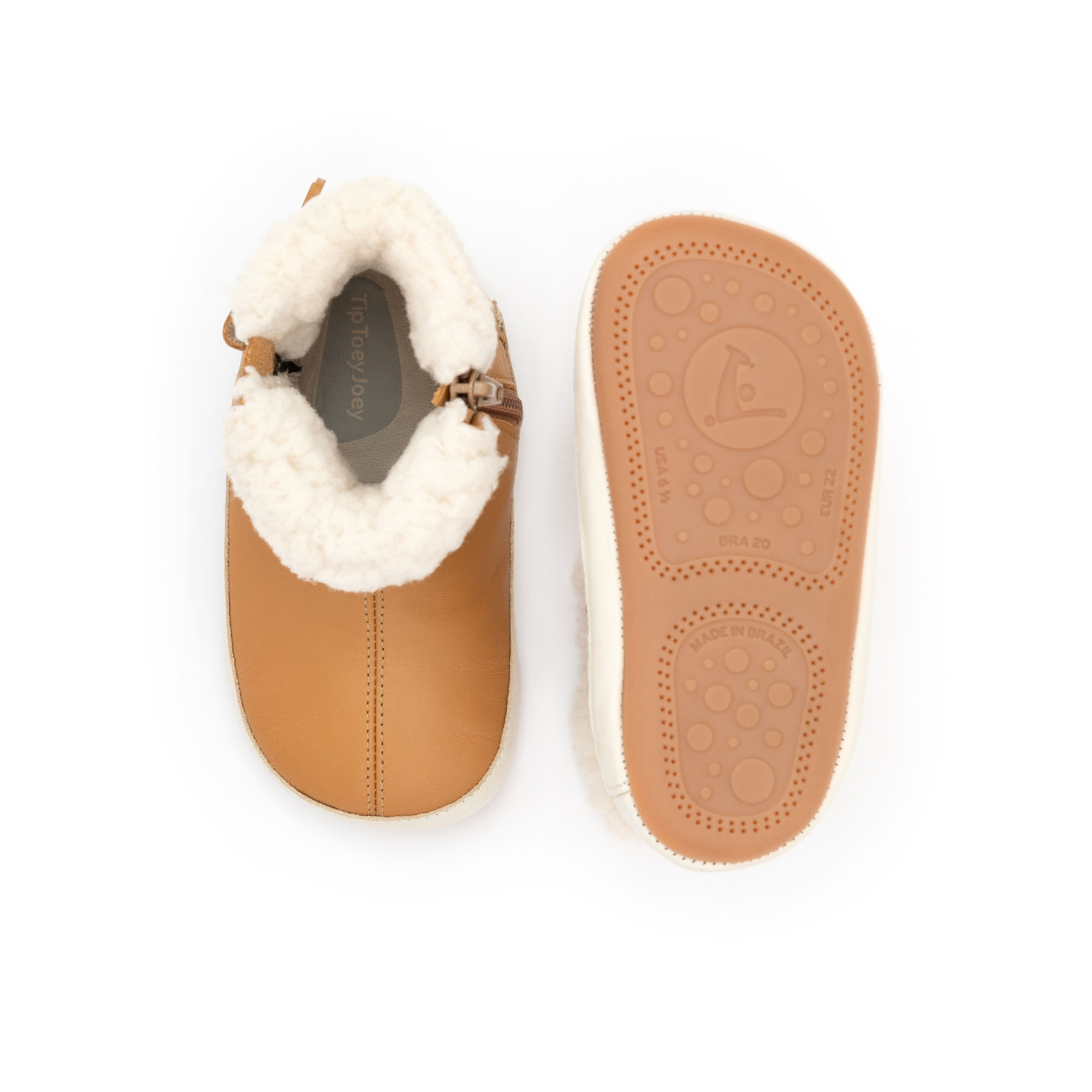 Bota Infantil Dobby Caramelo Tip Toey Joey Andar E Equilibrar Inv22 ...